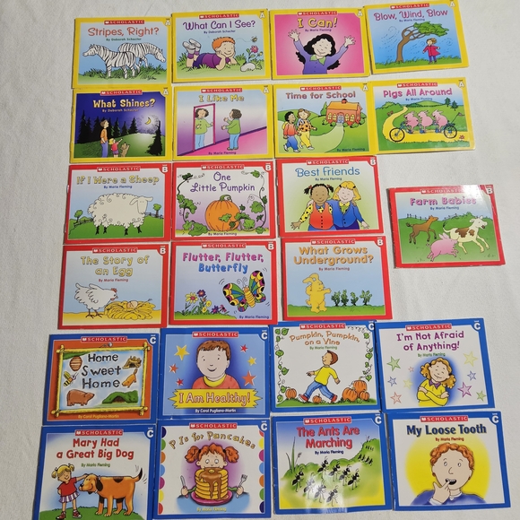 Scholastic | Other | Scholastic Kids Book Collection Vibrant Covers ...